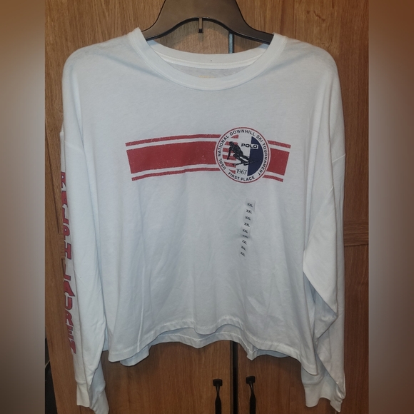 Ralph Lauren | Tops | Nwt Xxl Ralph Lauren Ski Tournament Crop Top ...